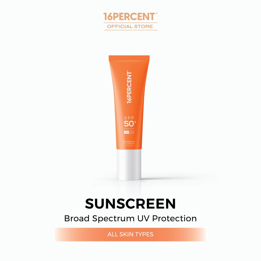 16PERCENT SPF 50+ PA++++ Broad Spectrum UV Protection (50ml) - Skincare ...